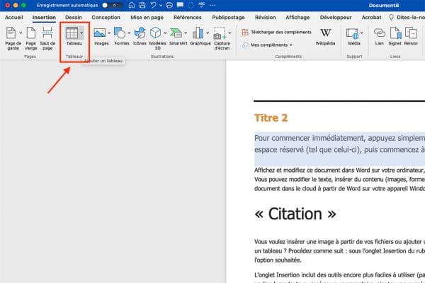 Comment faire un tableau sur Word avec ou sans texte facilement Comment faire un tableau sur Word avec ou sans texte facilement