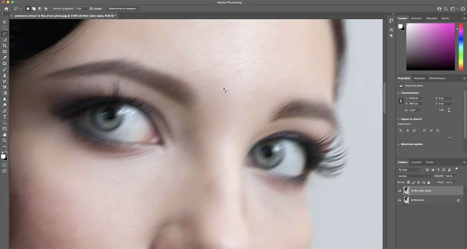 Comment enlever le flou d’une photo avec Photoshop rapidement Comment enlever le flou d’une photo avec Photoshop rapidement
